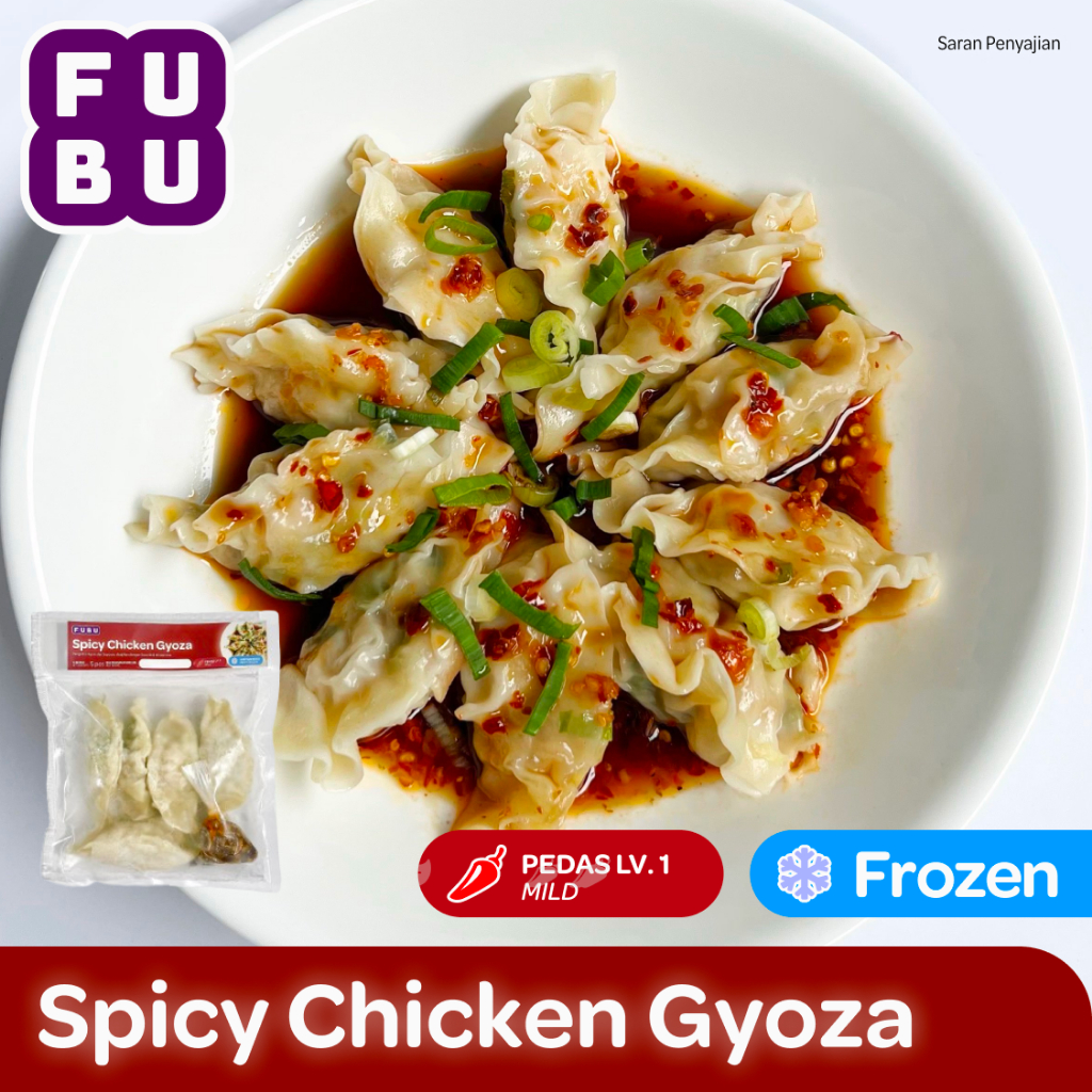 Jual FUBU Spicy Chicken Gyoza - Pangsit Ayam Pedas - Satu Porsi Lauk ...