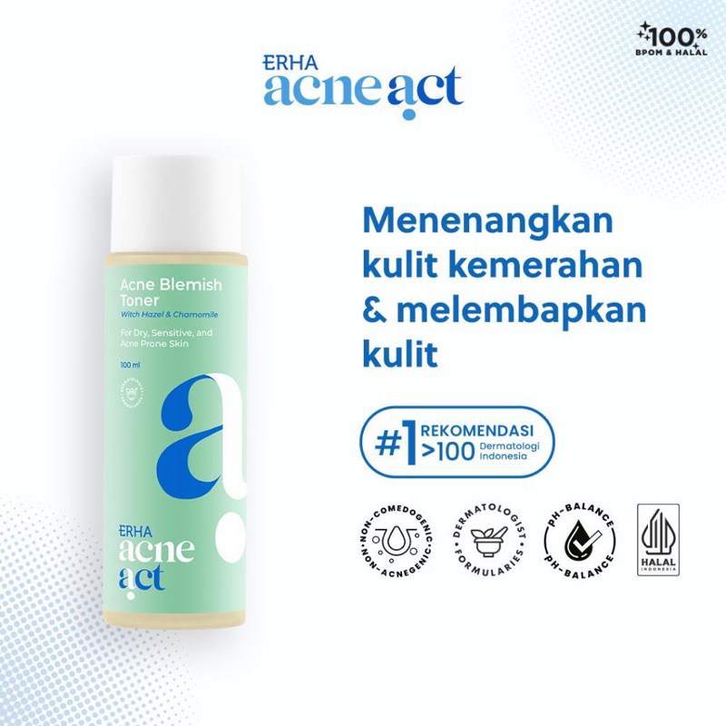 Jual Erha Acneact Wh Anne Blemish Toner 100Ml | Shopee Indonesia