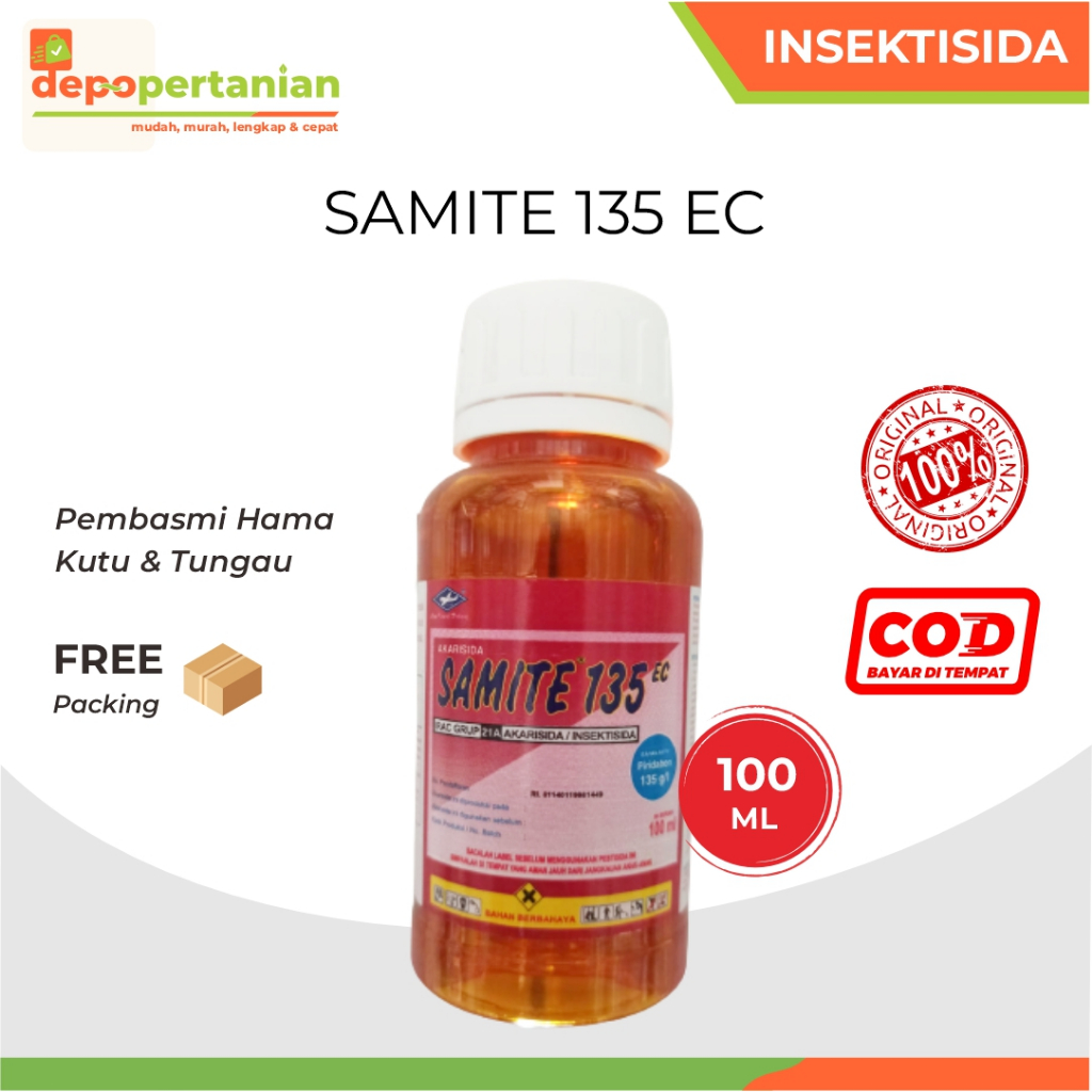 Jual Depo Pertanian - Samite 135EC 100 ml Insektisida Akarisida Obat ...