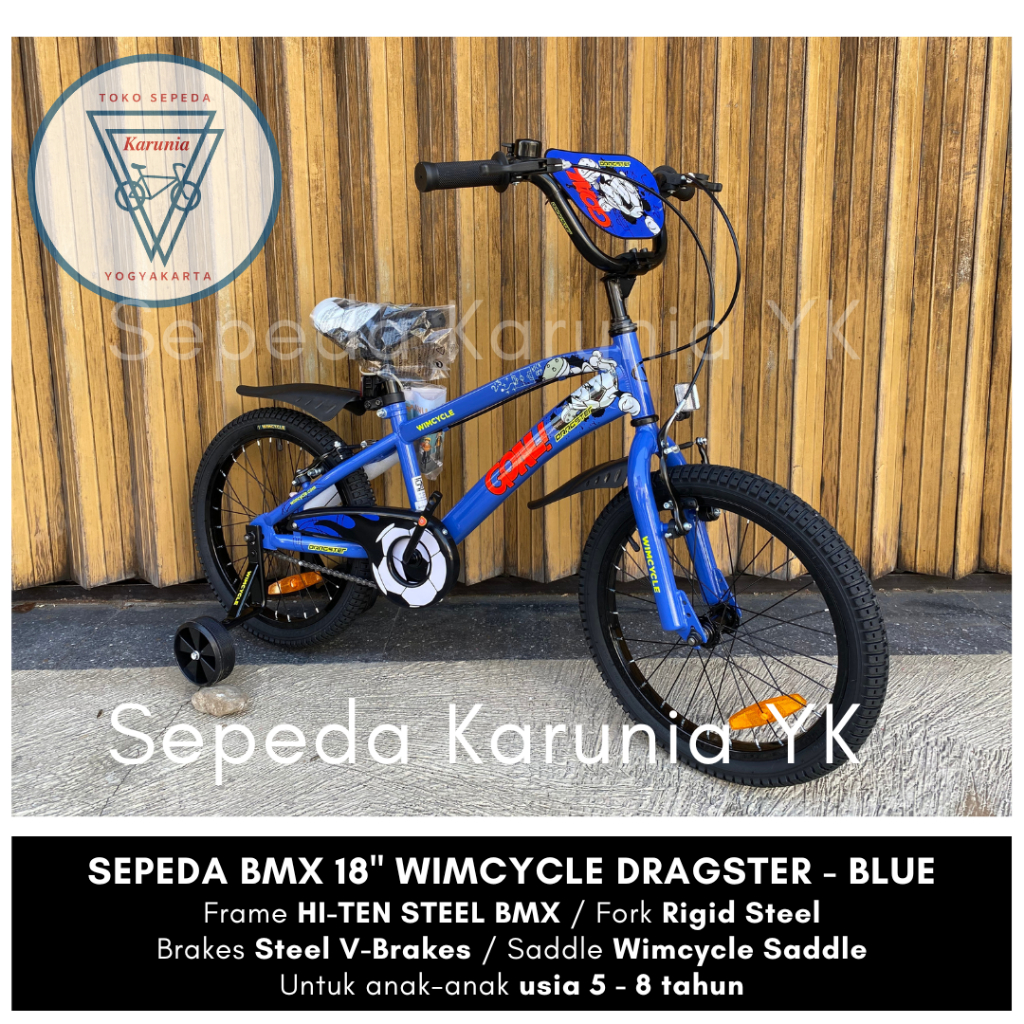 Jual Sepeda BMX Wimcycle Wim Cycle 18 Inch Dragster - Anak Laki-laki ...