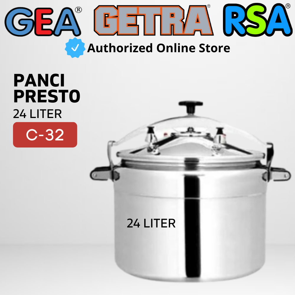 Jual Panci Presto GETRA C-32 24 Liter Alumunium Casing / Panci Presto ...