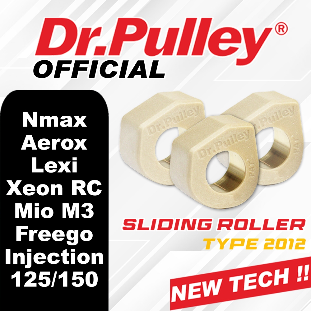 Jual SLIDING ROLLER DR.PULLEY 7-13Gr NMAX/AEROX/LEXI125/XEON RC/MIOM3 ...