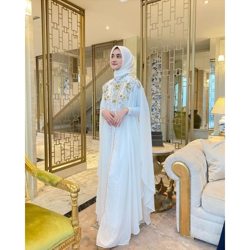 Jual Kaftan Khadijah Gratis manset gamis, turban dan ikat pinggang ...