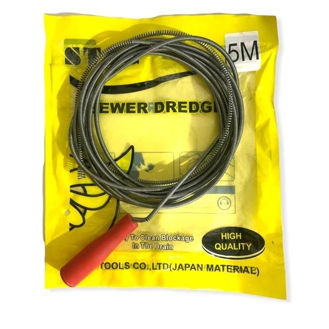 Jual PIPE CLEANER 5 M ALAT PEMBERSIH PIPA TERSUMBAT MANUAL | Shopee ...