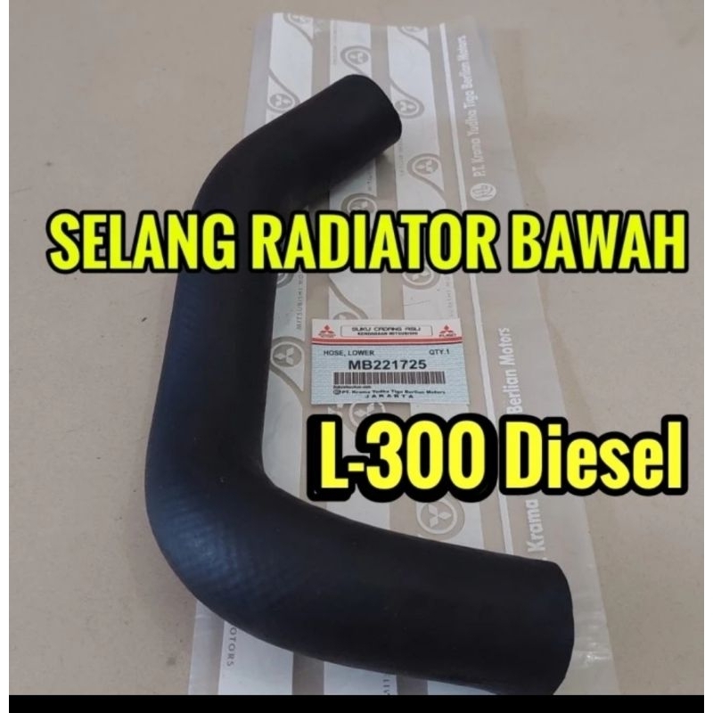 Jual Selang radiator bawah L300 diesel-LO38 MB221725 | Shopee Indonesia