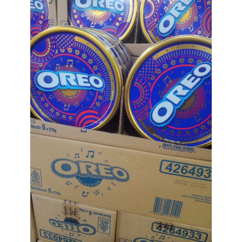 Jual Oreo Selection kaleng 285g | Shopee Indonesia
