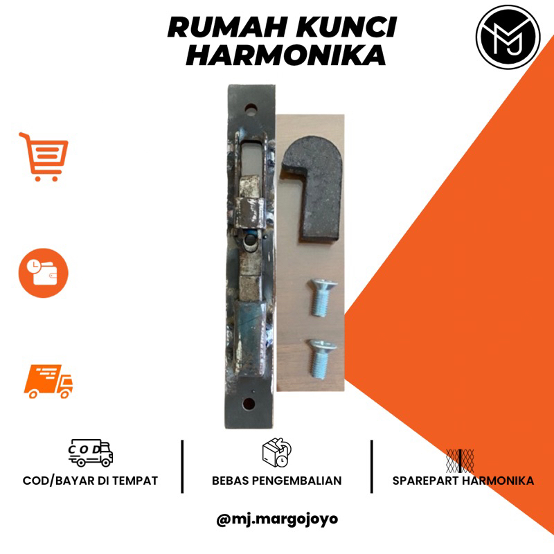 Jual RUMAH KUNCI pintu harmonika biasa extra folding gate harmonika ...