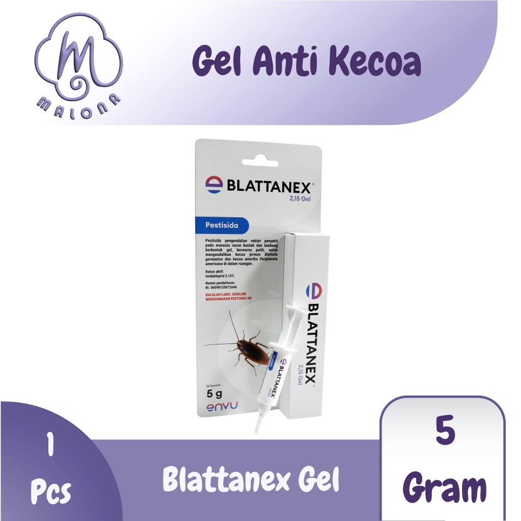 Jual Blattanex Gel 5 Gram [1 Pcs] - Gel Anti Kecoa - Racun Kecoa Ampuh ...