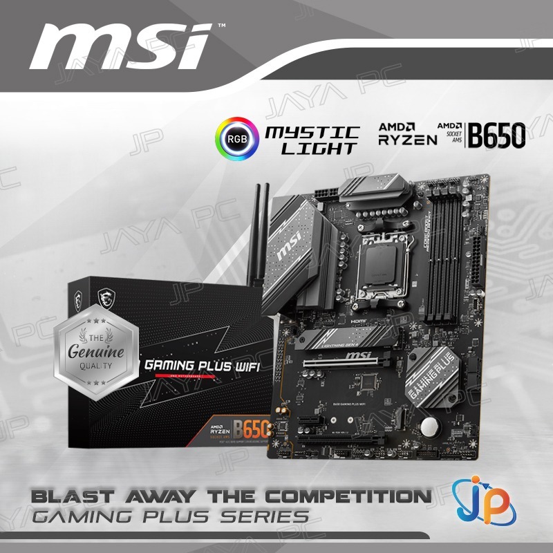 Jual Motherboard MSI B650 GAMING PLUS WIFI (AM5, AMD, B650, DDR5, USB3 ...