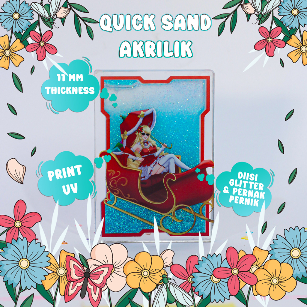 Jual Quicksand Akrilik Custom | Shopee Indonesia