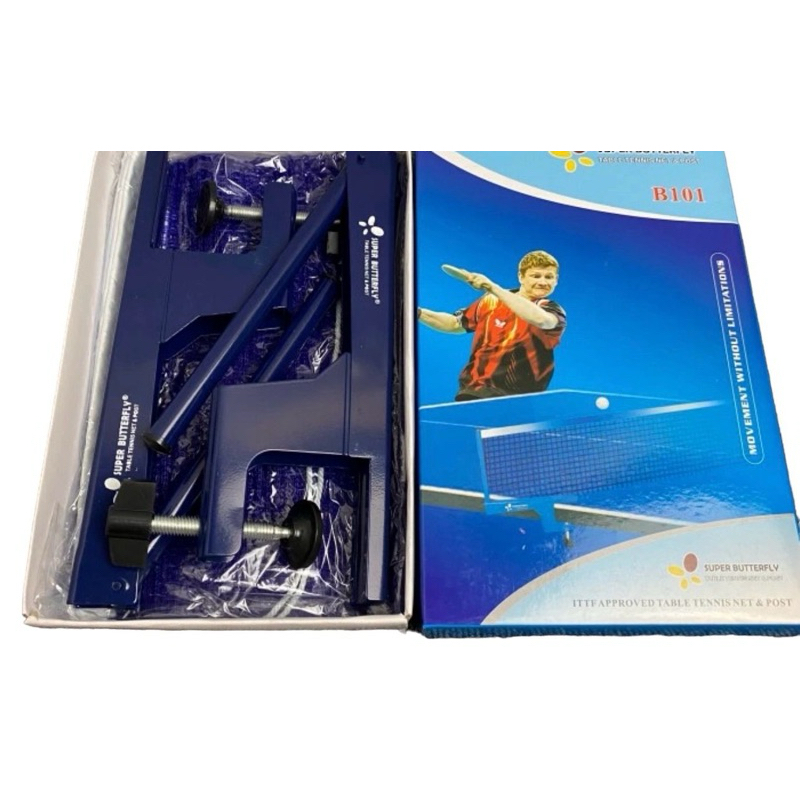 Jual net tenis meja butterfly nilon 1 set + tiang | Shopee Indonesia