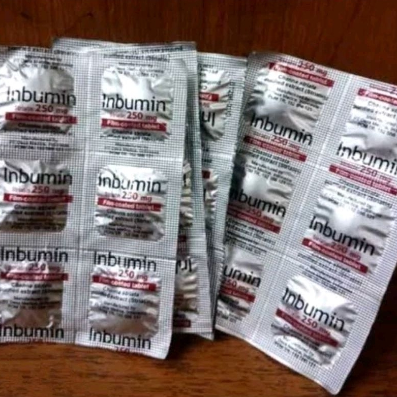Jual INBUMIN 250 MG STRIP 6: TABLET | Shopee Indonesia