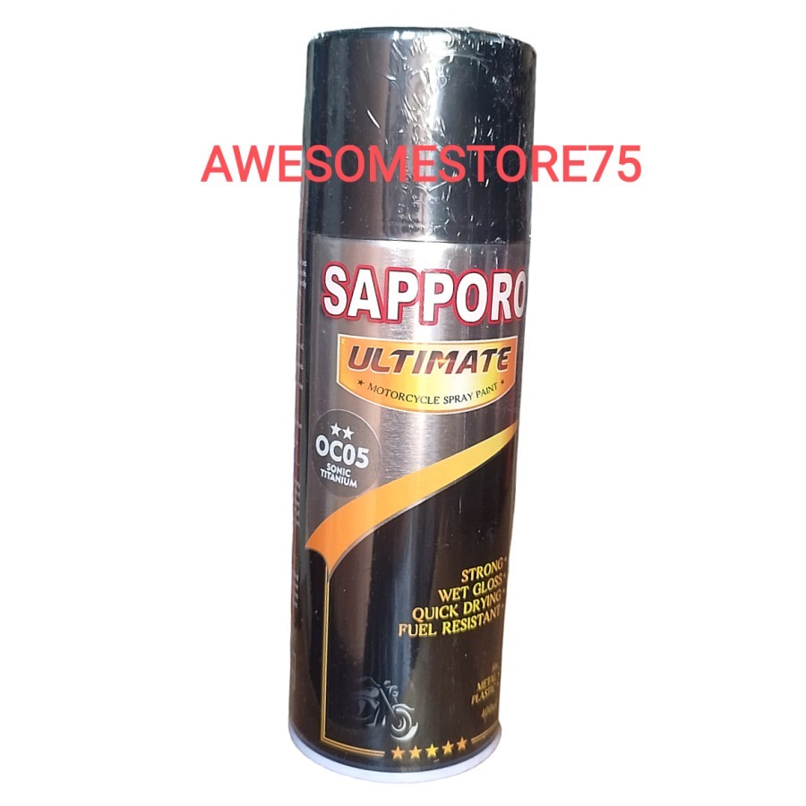 Jual SAPPORO ULTIMATE ** OC05 SONIC TITANIUM OC 05 Cat Semprot Paint ...