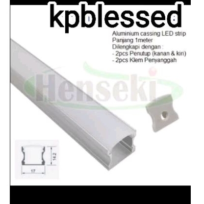 Jual Casing LED Strip Alumunium, Housing LED Strip Alumunium, Rumah LED ...