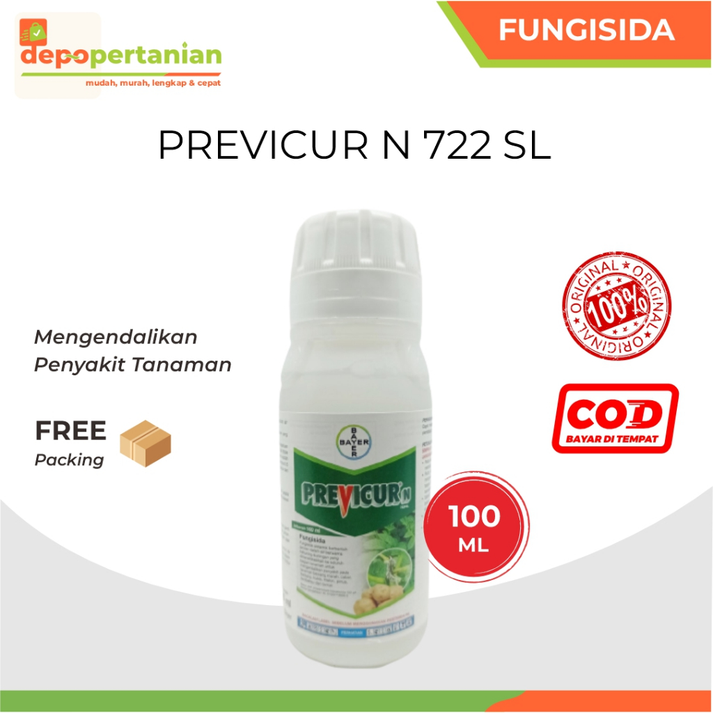Jual Depo Pertanian - Previcur N 722 SL 100ml Fungisida Sistemik Obat ...