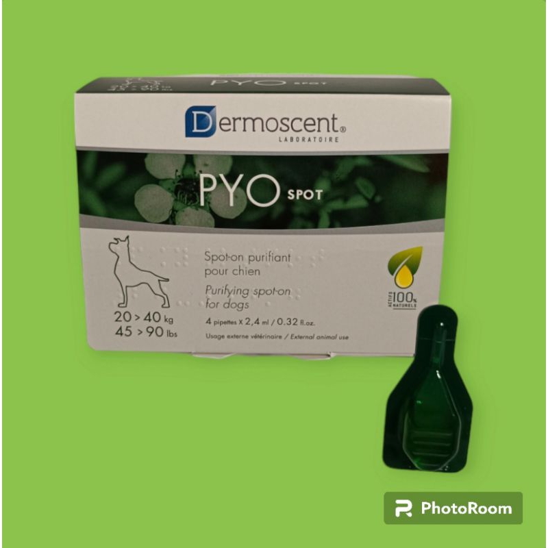 Jual Dermoscent PyoSpot Pyo Spot for Dogs 1 Pippet | Shopee Indonesia