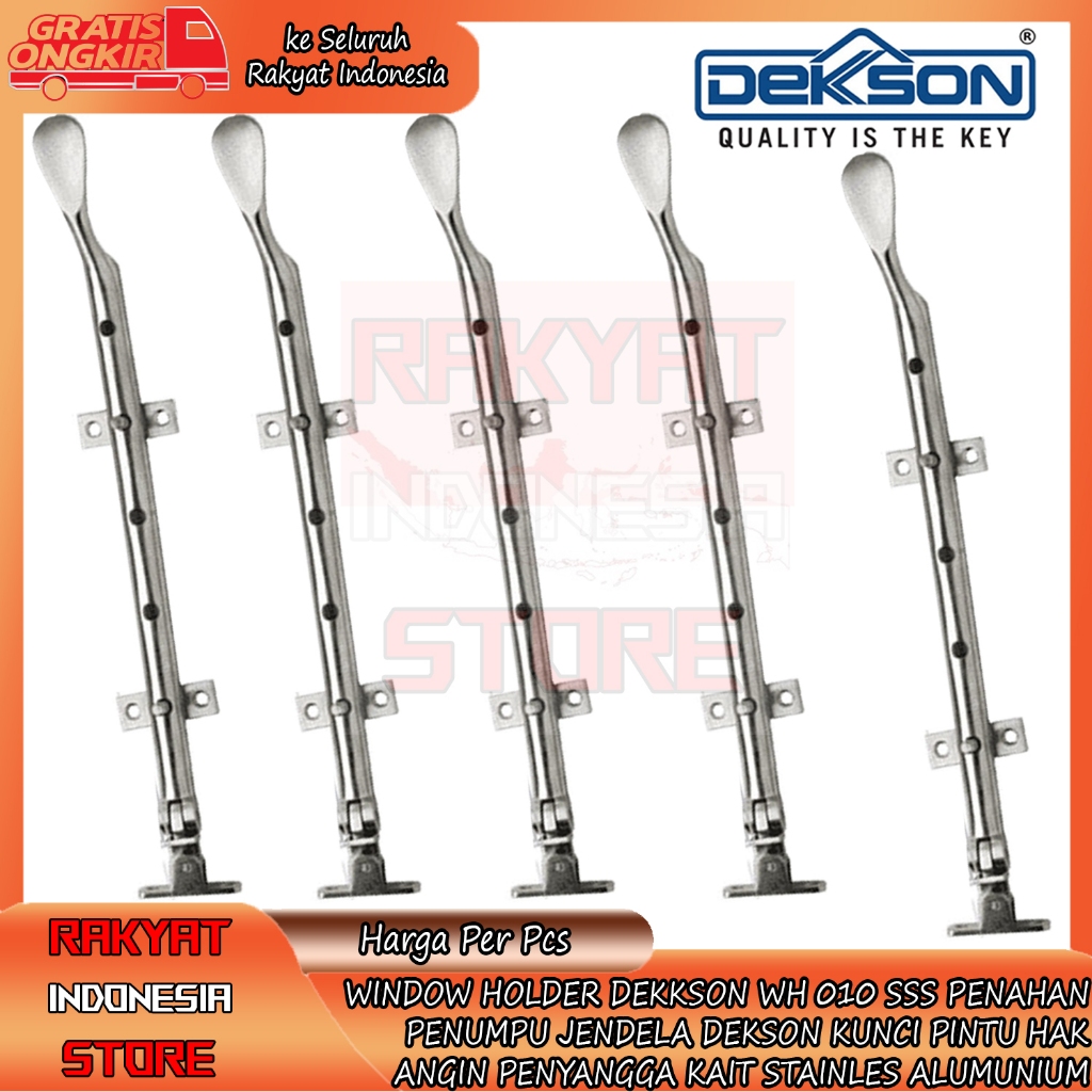 Jual HAK ANGIN WINDOW HOLDER PENYANGGA DEKKSON WH 010 SSS PENAHAN PENUMPU JENDELA DEKSON KUNCI ...