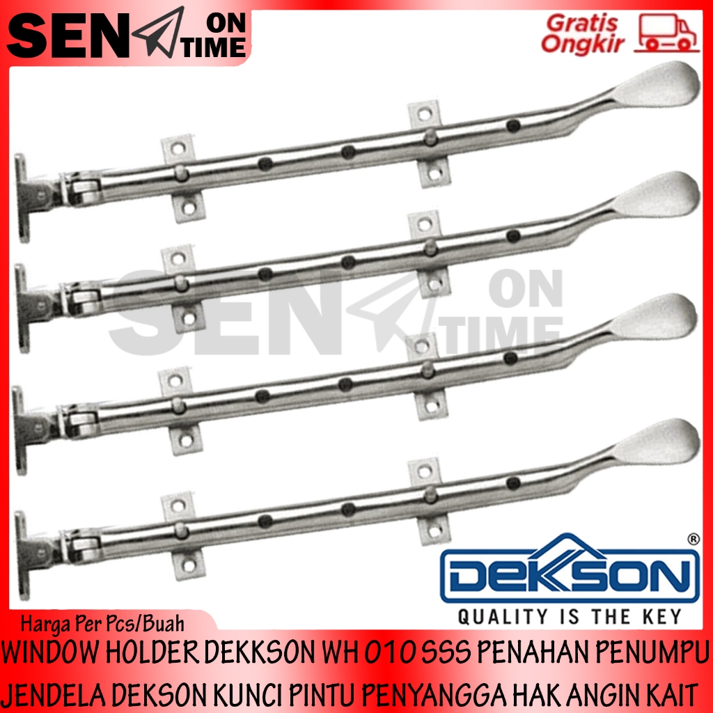 Jual PENGAIT HAK ANGIN WINDOW HOLDER PENYANGGA DEKKSON WH 010 SSS PENAHAN PENUMPU JENDELA DEKSON ...