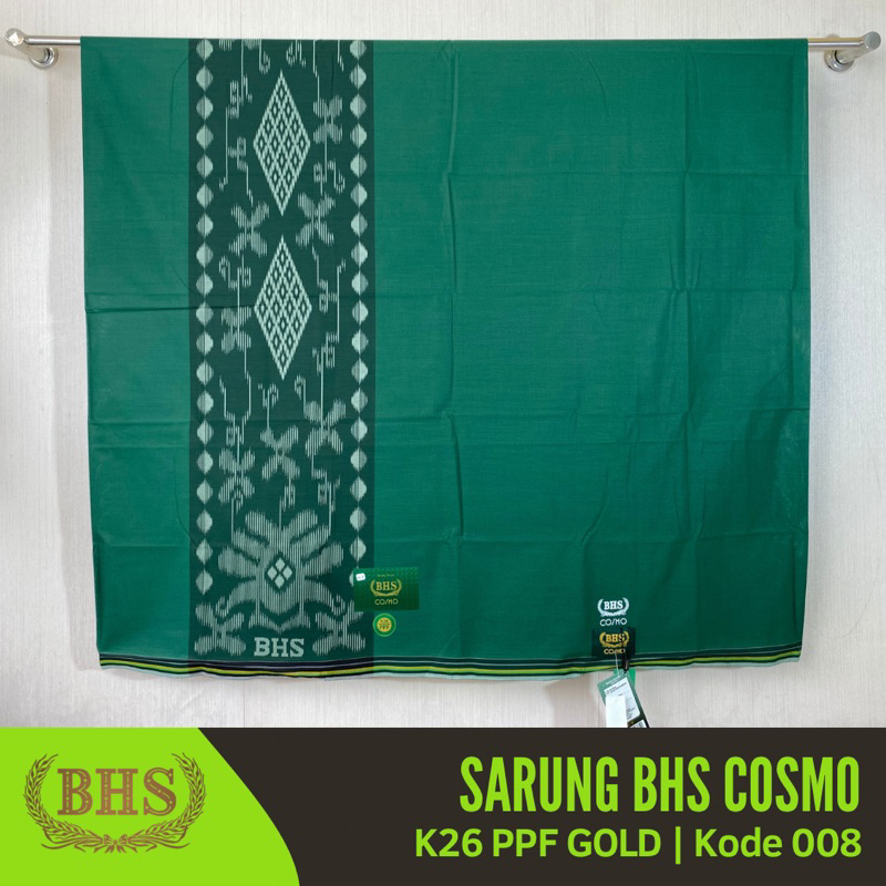 Jual Sarung BHS Cosmo Gold Motif K26 PPF - Cosmo Polos Warna | Shopee ...