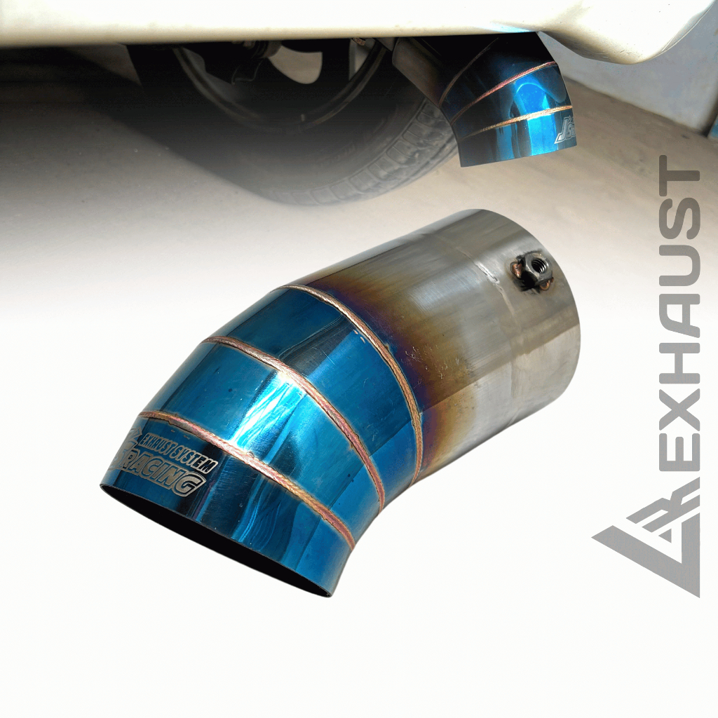 Jual Tailpipe variasi ujung knalpot mobil Innova Pajero Fortuner Rush ...