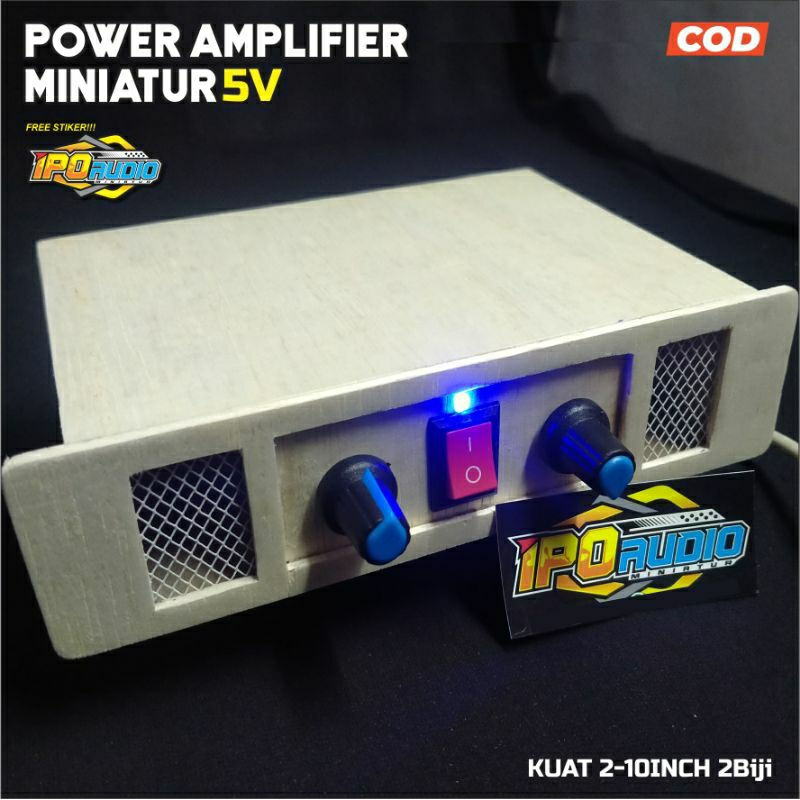 Jual Power Ampli Mini Clas D Miniatur Sound System | Shopee Indonesia