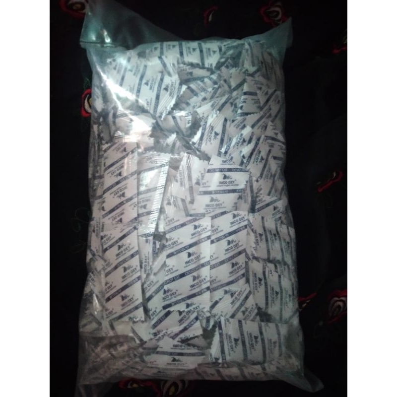 Jual (Baru)Silica Gel Oxyfree Food Grade Kemasan 1 Gr, 2 Gr dan 5 Gr ...