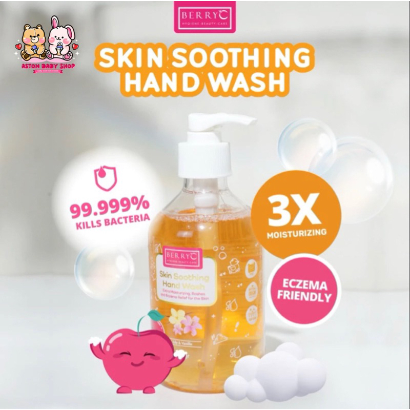 Jual BerryC Berry C Skin Soothing Hand Wash / Sabun Cuci Tangan Kulit ...