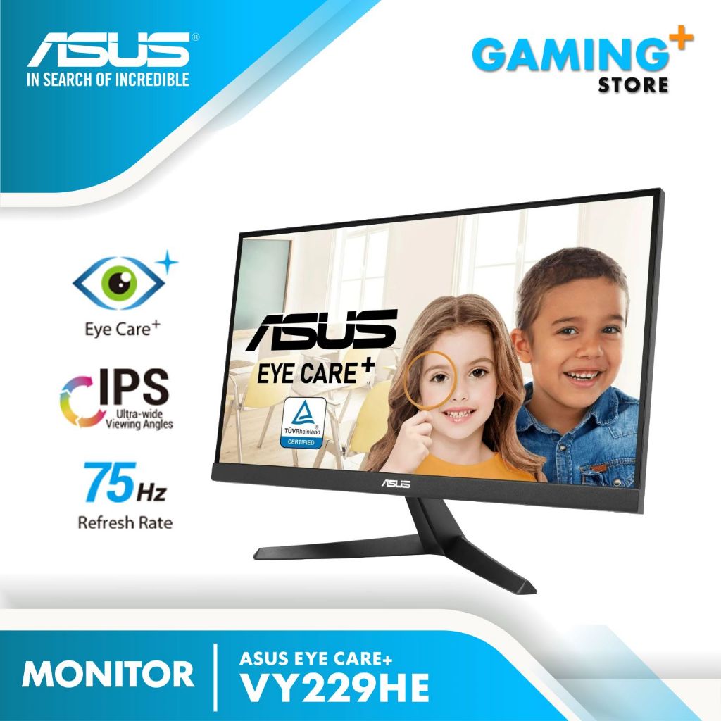 Jual ASUS Monitor VY229HE 22" Eye Care FHD IPS 75Hz | Shopee Indonesia