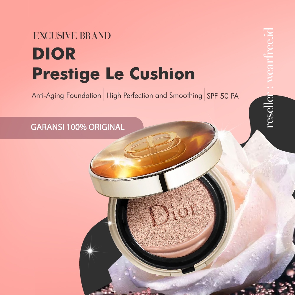 Jual [Light Beige] DIOR Prestige Le Cushion Teint de Rose | Shopee ...