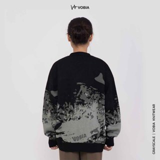 Jual Vobia Knitwear Cardigan - GrayScale | Shopee Indonesia