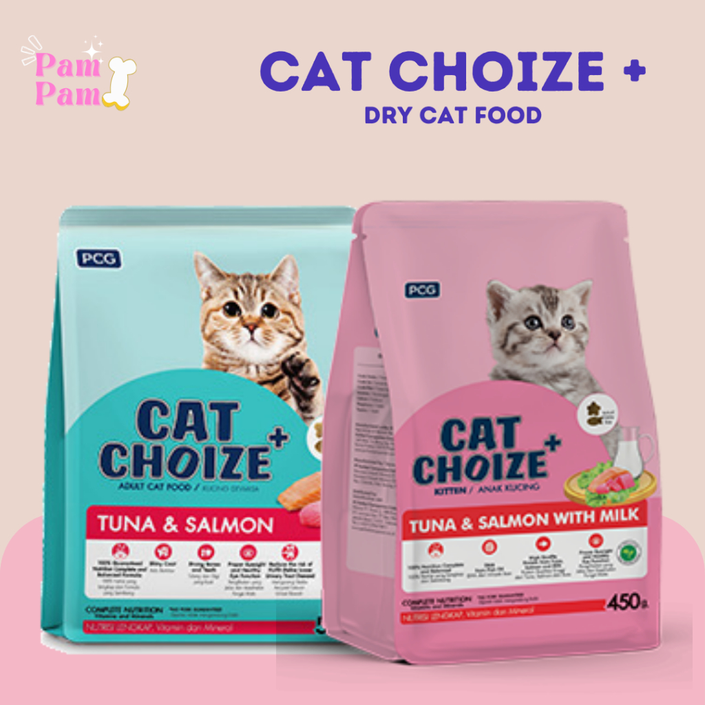 Jual Cat Choize Plus Adult Tuna dan Cat Choize Kitten Tuna & Salmon ...