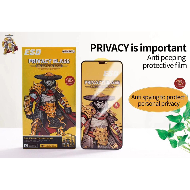 Jual [ UNIRSHOP ] Tempered Glass / TG Panda antispy esd estatic dan ...