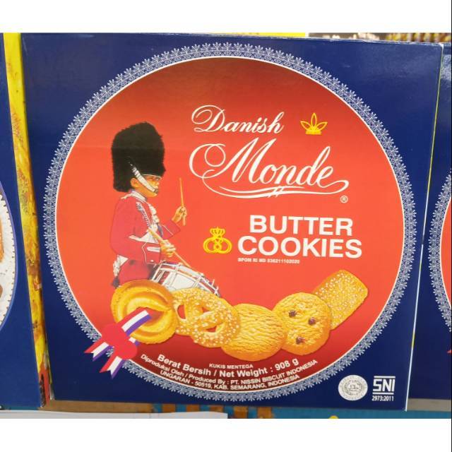 Jual MONDE BUTTER COOKIES 908GR | Shopee Indonesia