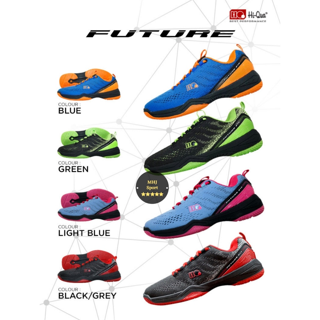 Jual Sepatu Badminton HI-QUA HIQUA Future Z | Shopee Indonesia
