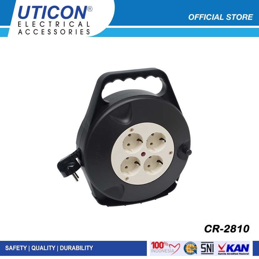 Jual Uticon CR-2810 Kabel Roll 10 Meter | Shopee Indonesia