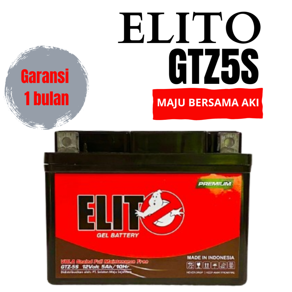 Jual Aki Motor Honda Beat FI CW CBS CARBU GTZ5S ELITO Accu Kering MF | Shopee Indonesia