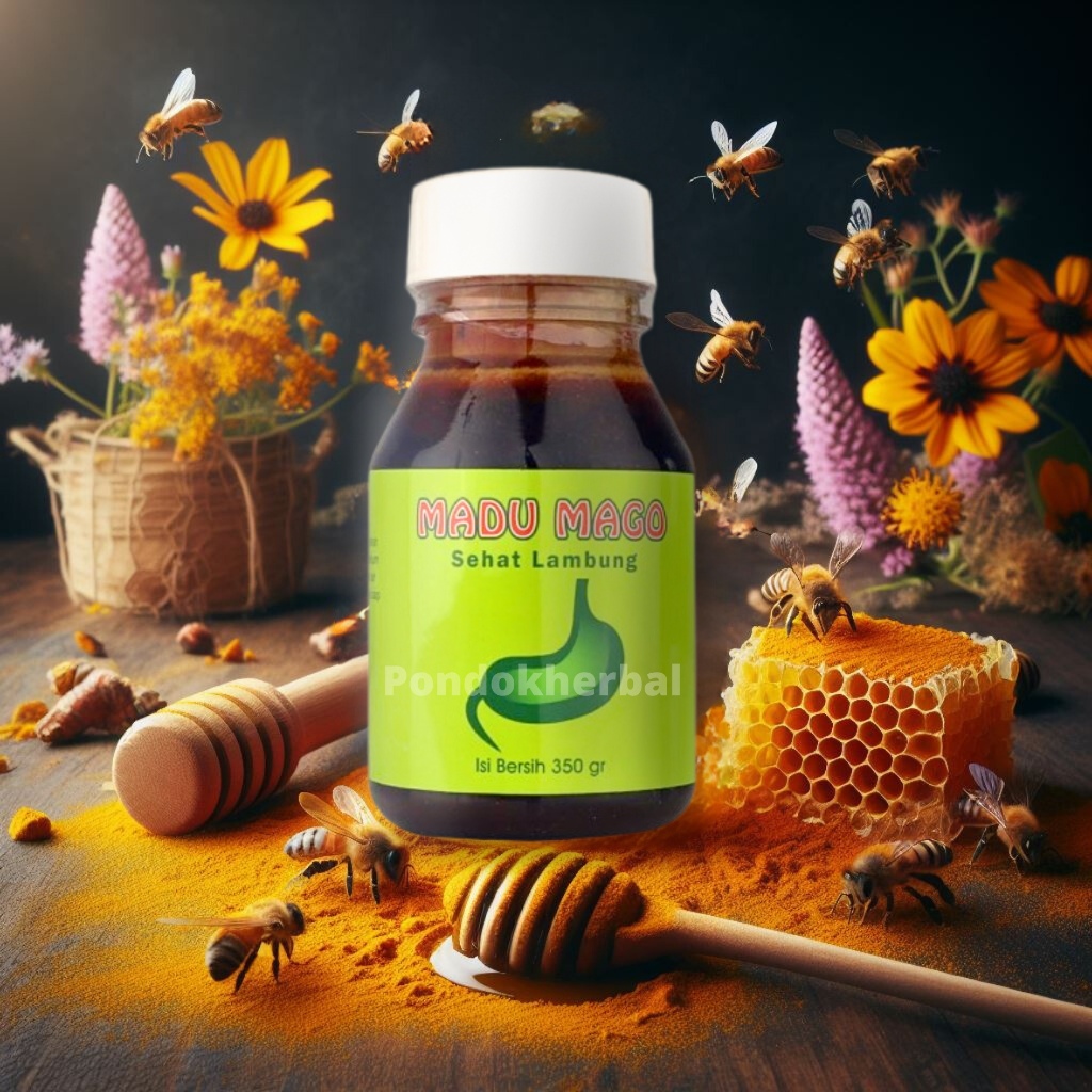 Jual Madu Mago Bin Dawood 350 gram Mengatasi Masalah Lambung dan Maag ...