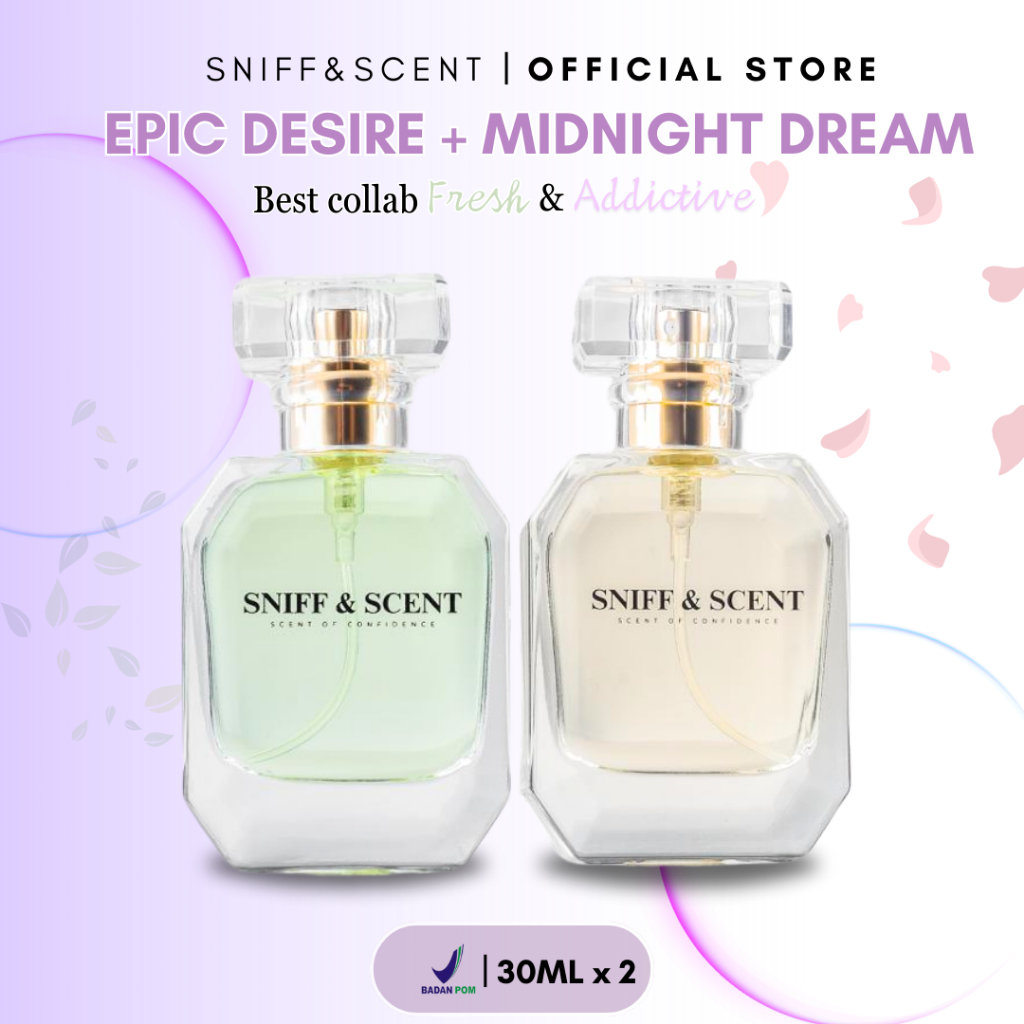 Jual Sniff Scent Parfum Unisex Epic Desire Midnight Dream EDP Wangi ...