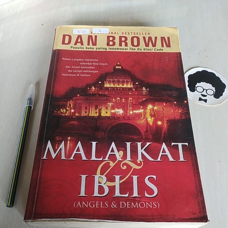 Jual Buku Malaikat & Iblis - Dan Brown (Bekas Original Ori) | Shopee Indonesia