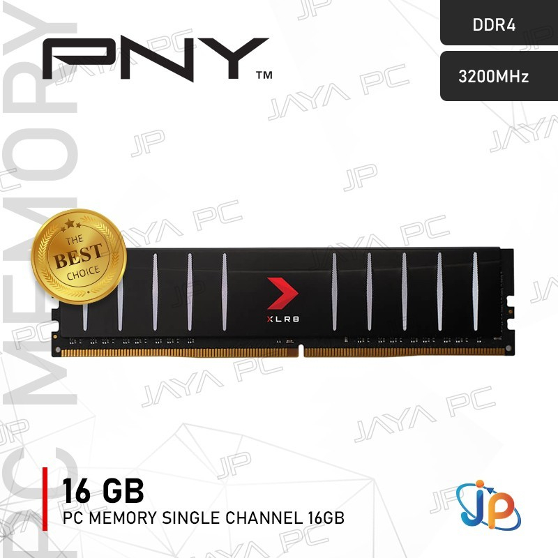 Jual Memory PNY XLR8 Low Profile PC25600 3200Mhz DDR4 16GB Ram | Shopee ...