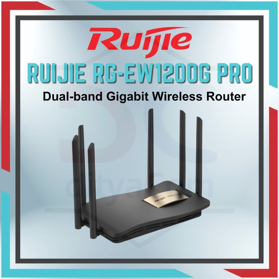 Jual Ruijie RG-EW1200G PRO Dual-band Gigabit Wireless Router | Shopee ...