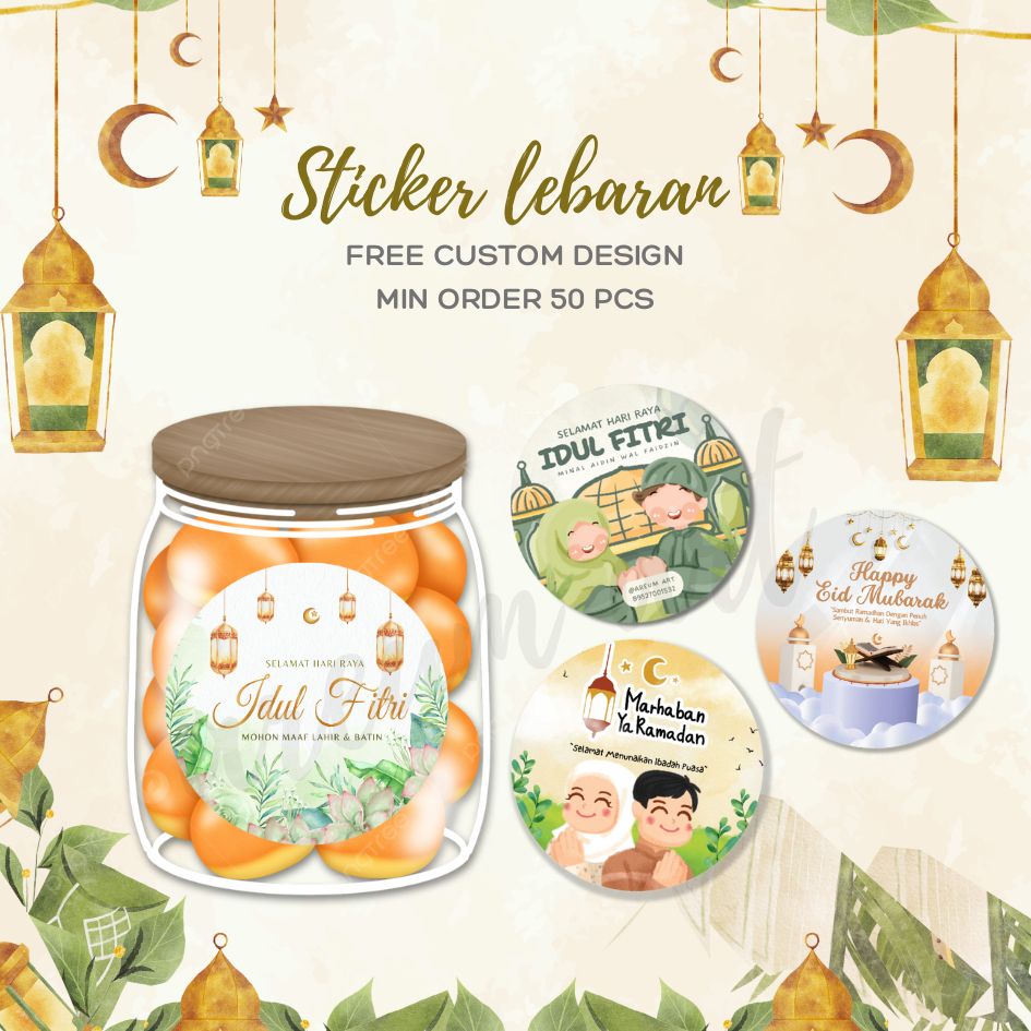 Jual Stiker Eid Ramadan & Idul Fitri Hampers | Sticker Ramadhan & Puasa ...