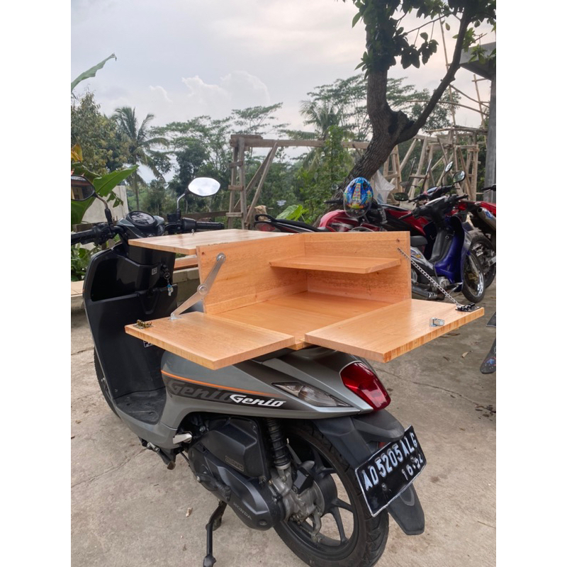 Jual Boxs kopi motor keliling (kopling) bonus nampan | Shopee Indonesia