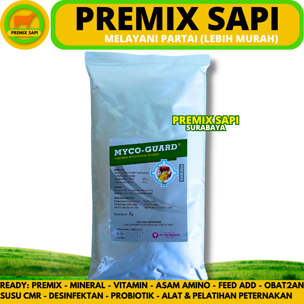 Jual MYCO-GUARD 1 KG MITRAVET - Mycoguard Anti Toxin Binder Freetox ...