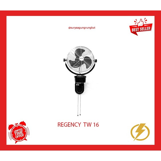 Jual WALL FAN REGENCY 16 INCH - TW 16 | Shopee Indonesia