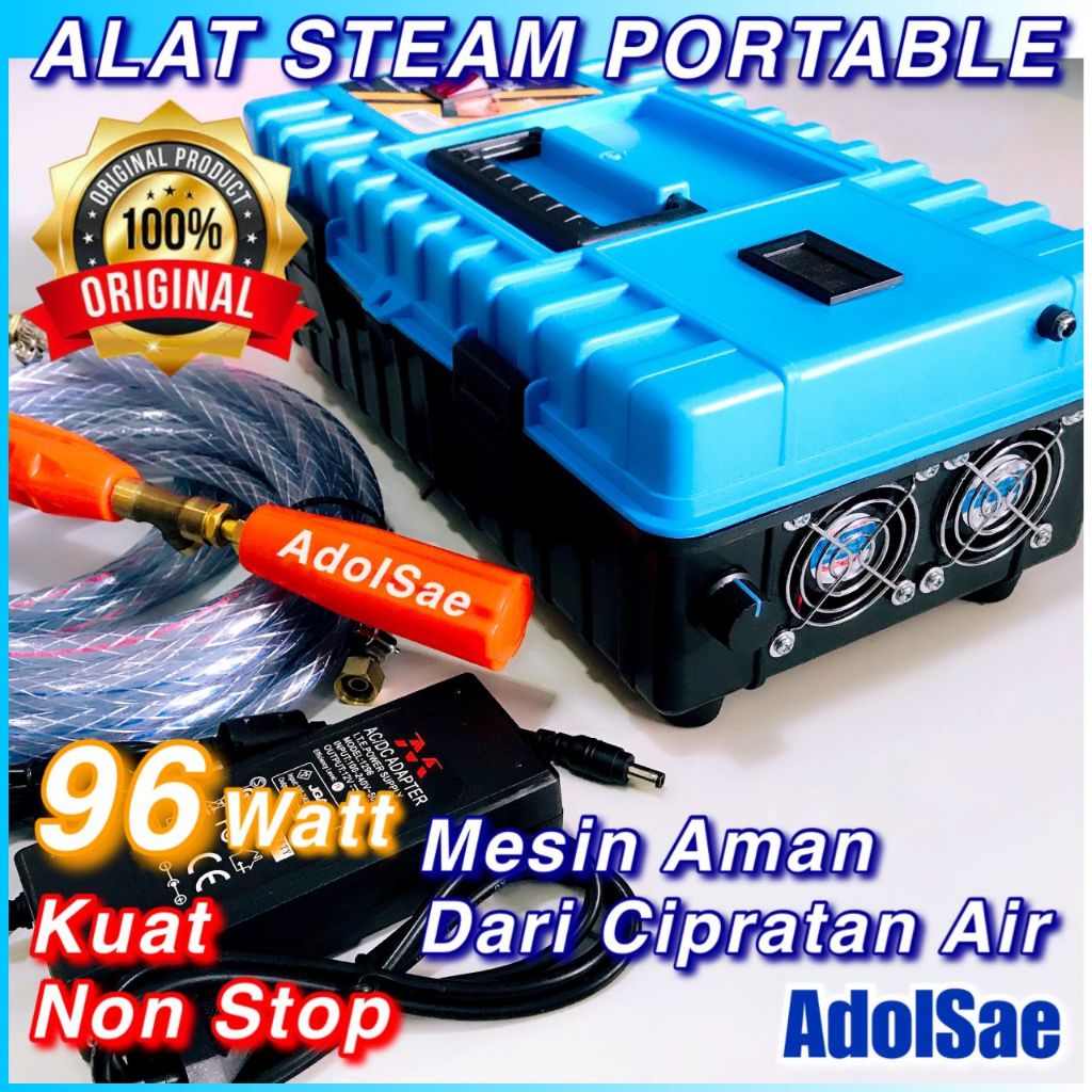 Jual Paket Set Alat Mesin Pompa Steam Seri 3 Cuci Motor Mobil AC ...