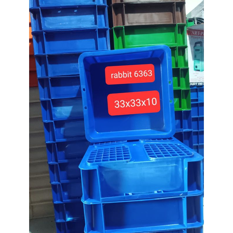 Jual box kontener rabbit 6363 bekas(ready hijau) | Shopee Indonesia