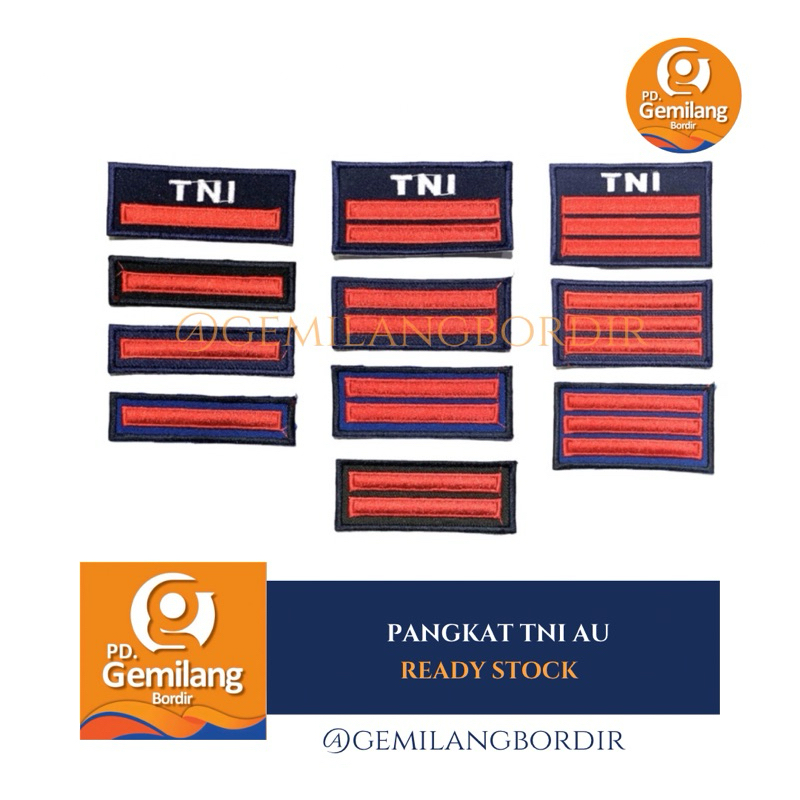 Jual PANGKAT TNI AU | Pangkat Prada Pratu Praka | PDL-PDH-SBP-PDH SUS ...
