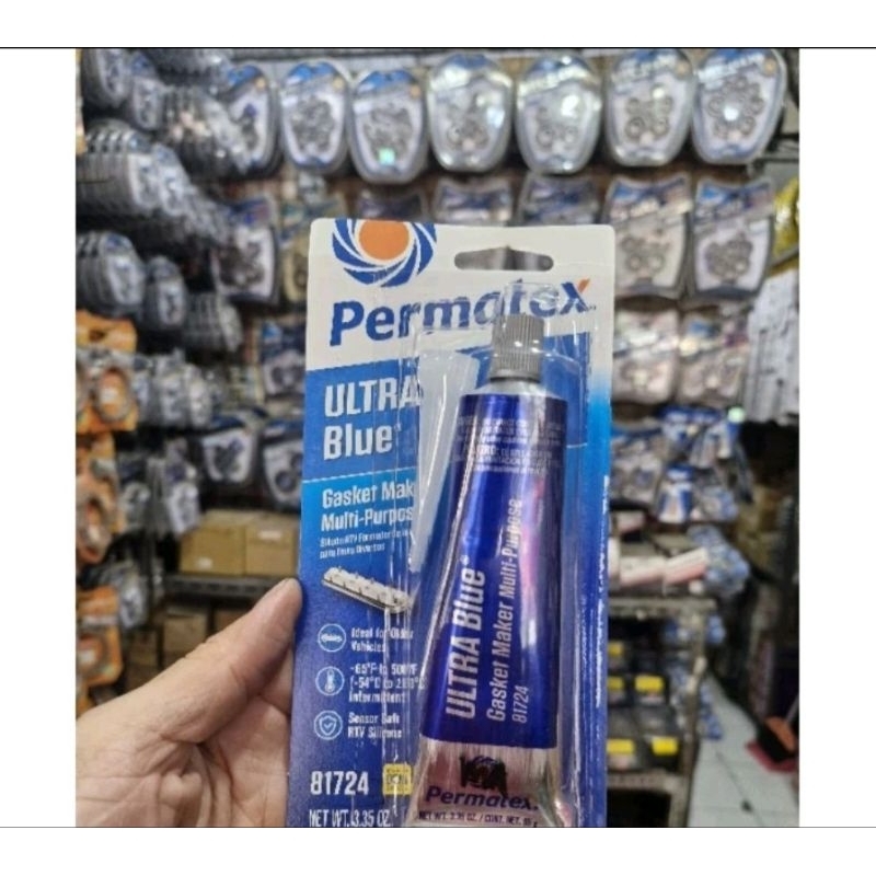 Jual Lem permatex ultra blue lem gasket mesin original permatex ori ...