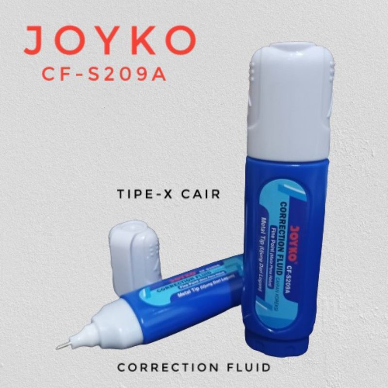 Jual Correction Fluid Cairan Koreksi Penghapus Cair Tipe-X Cair Joyko CF-S209A | Shopee Indonesia